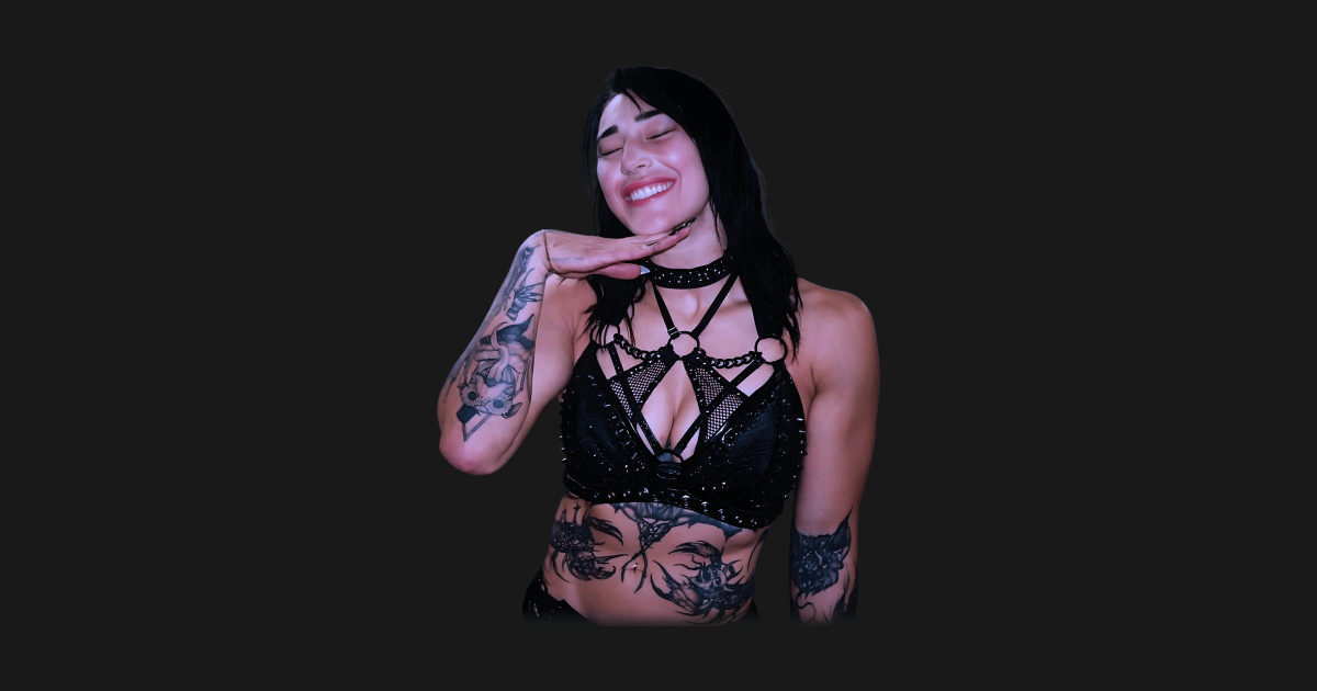 Rhea Ripley Smiling Chaos – WWE Gothic Wrestling Icon - Rhea Ripley - T ...