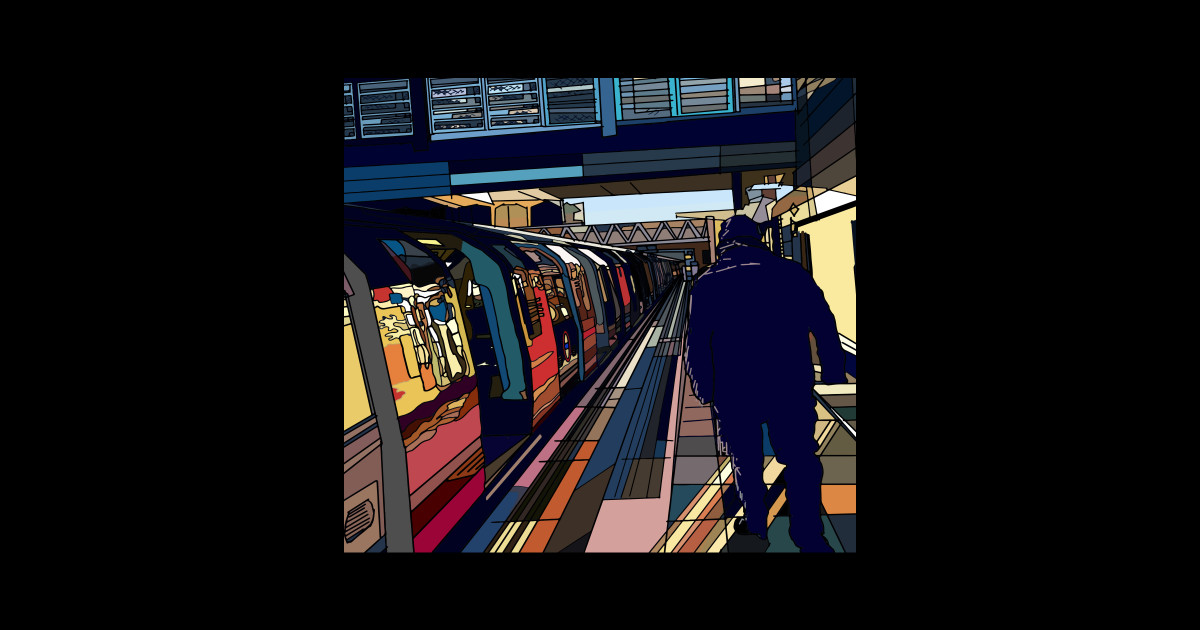 Jubilee Platform, Stratford Station E15 - Architecture - Sticker ...