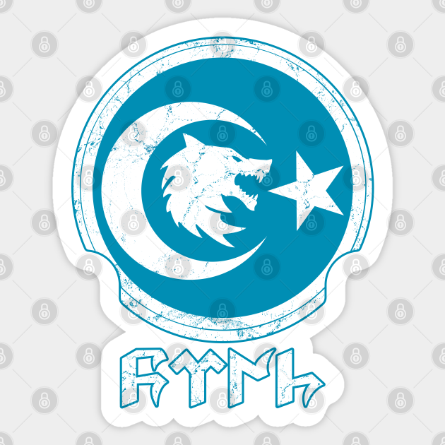 Bozkurt - Bozkurt - Sticker | TeePublic