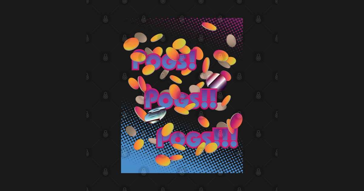 Pogs - 90s - T-Shirt | TeePublic
