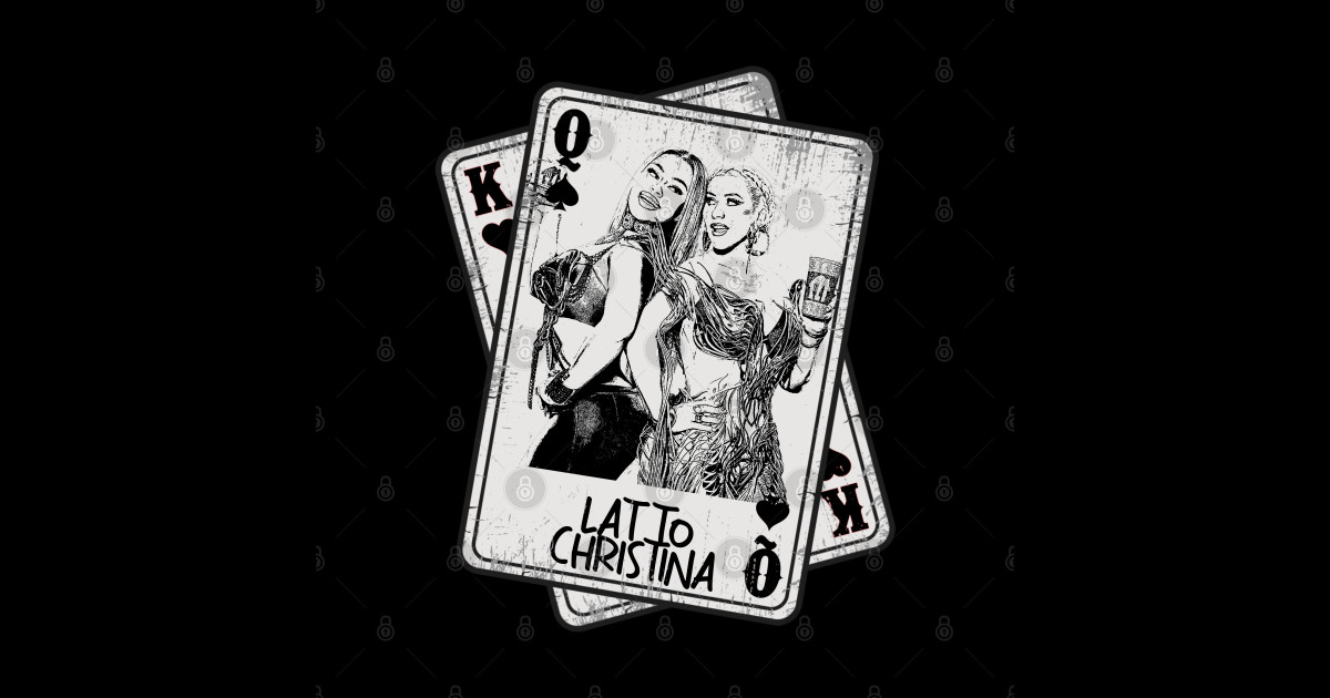 Retro Latto And Christina Card STYLE - Latto And Christina - Sticker ...