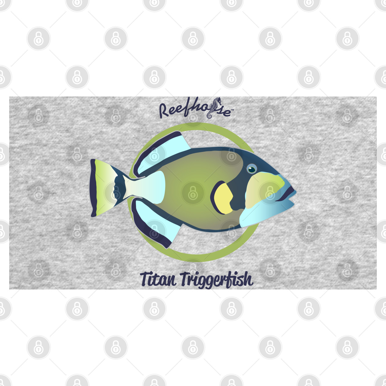 Titan Triggerfish - Reefhorse - T-Shirt | TeePublic