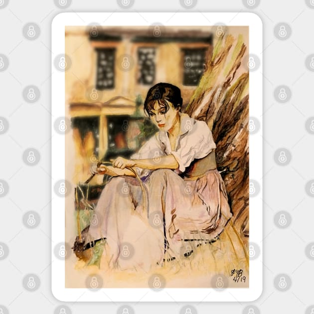 Elizabeth Bennet- Part 3 - Elizabeth Bennet - Sticker | TeePublic