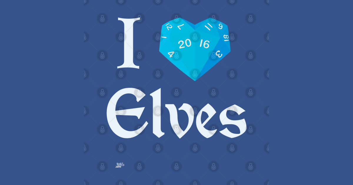 I roll Elves - Critical Role - Long Sleeve T-Shirt | TeePublic