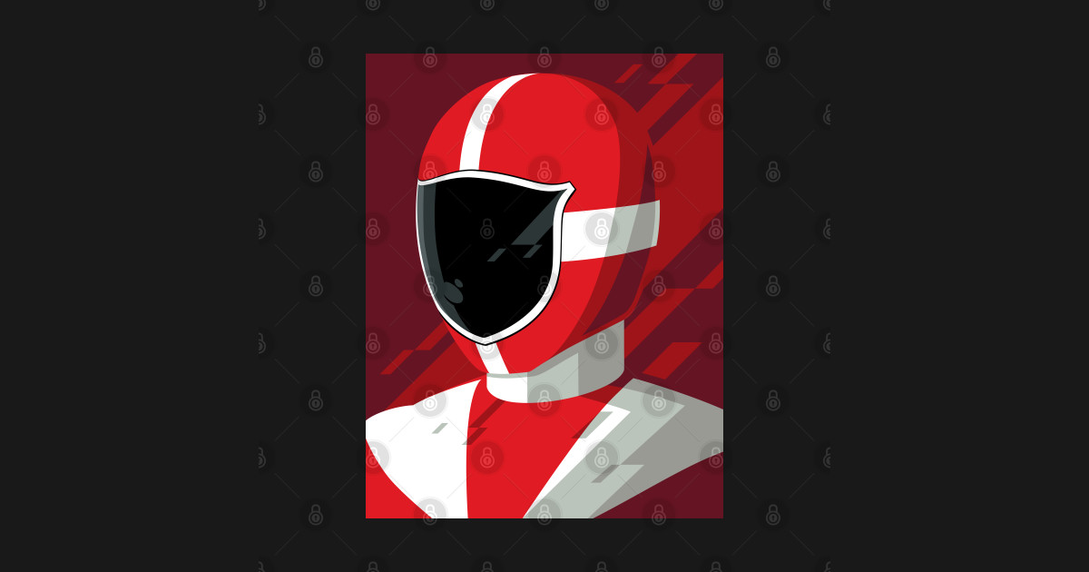 Red Lightspeed Rescue Ranger - Superhero - T-Shirt | TeePublic