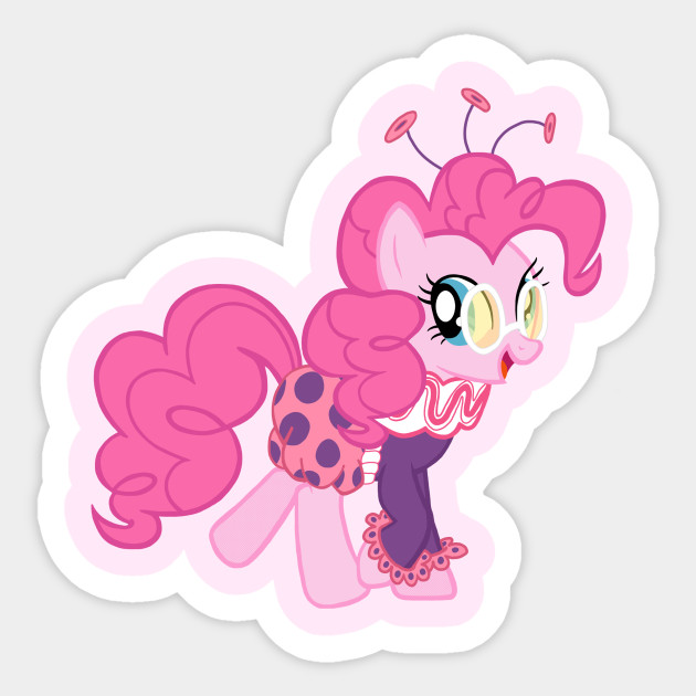 Jolly Pinkie Pie - My Little Pony - Sticker | TeePublic