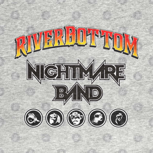 Riverbottom Nightmare Band - Emmet Otter - T-Shirt | TeePublic