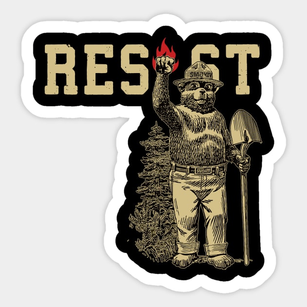 Resist Save Our Parks Alt US National Parks Bear Nature - Resist ...