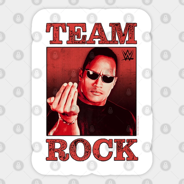 The Rock Team - The Rock - Sticker | TeePublic