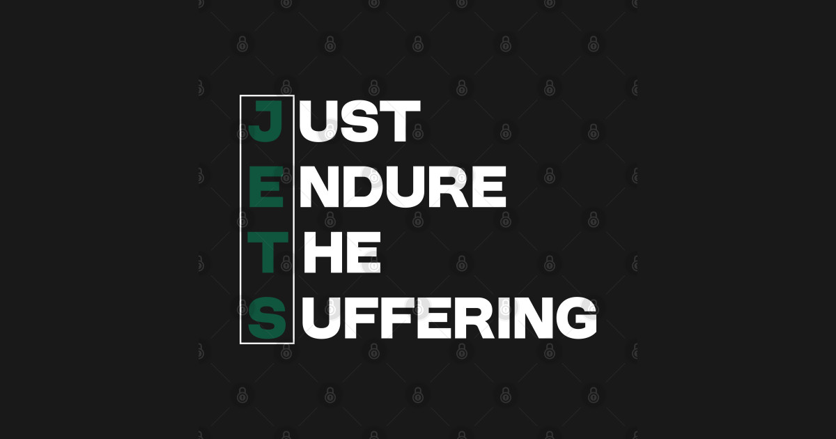 Just Endure The Suffering | New York | Football - Football Team - T ...