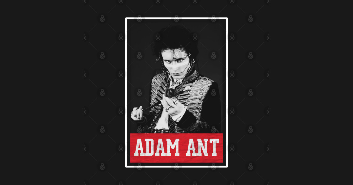 adam ant young - Adam Ant - T-Shirt | TeePublic