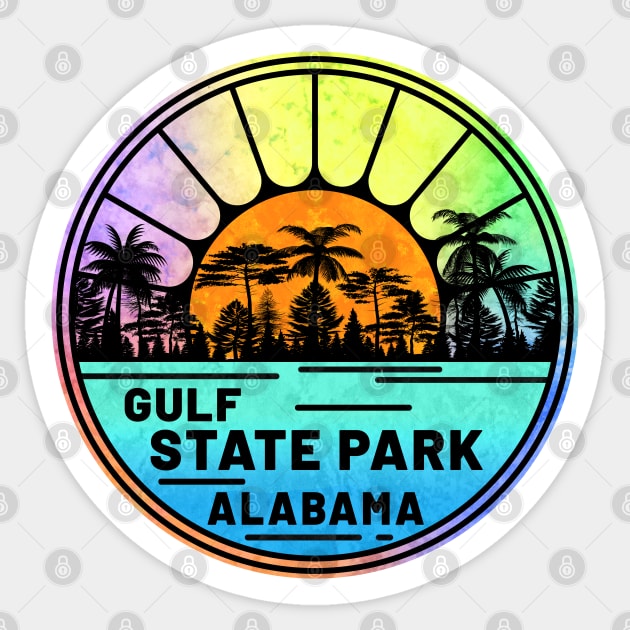 Gulf State Park Alabama Shores Orange Beach - Gulf State Park - Sticker ...