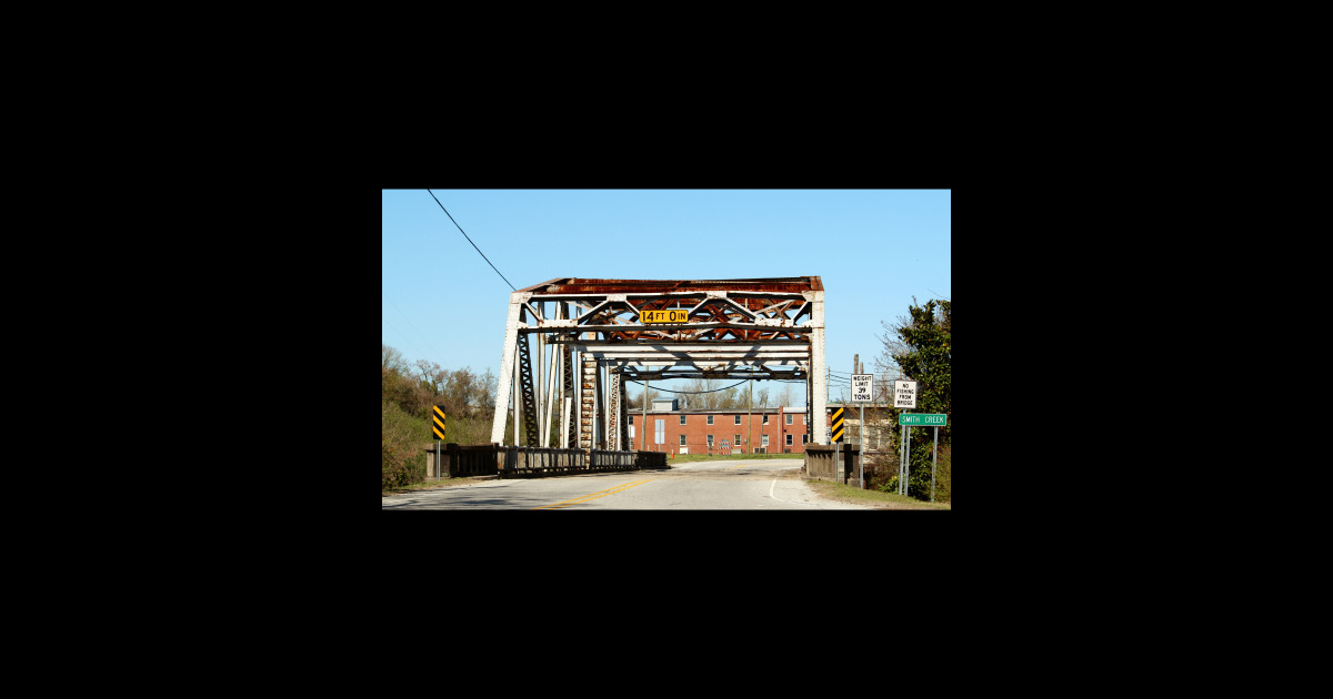 Old Swing Bridge - Bridge - Sticker | TeePublic