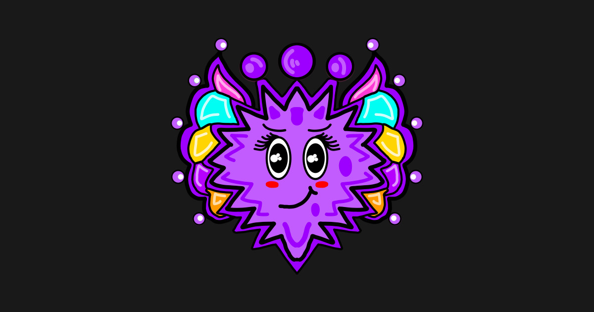 Flying Aura Creature – Cute Floating Fantasy Character 🪽 Purple Edition ...