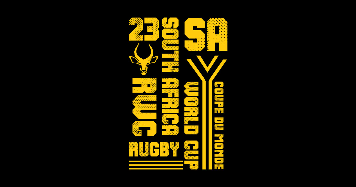South Africa Rugby Union Springboks Memorabilia - Rugby - Sticker ...