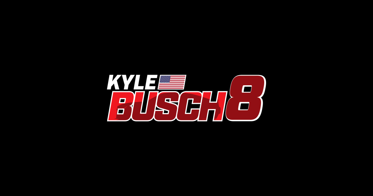 Kyle Busch '23 - Kyle Busch - Sticker | TeePublic