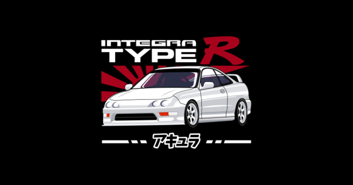 Integra Type R Drifting Cars - Drifting - T-Shirt | TeePublic