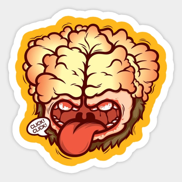 clicker - Clicker - Sticker | TeePublic