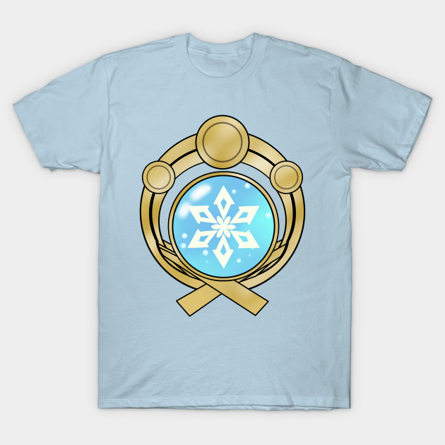 Inazuma Cryo Vision - Genshin Impact - T-Shirt | TeePublic