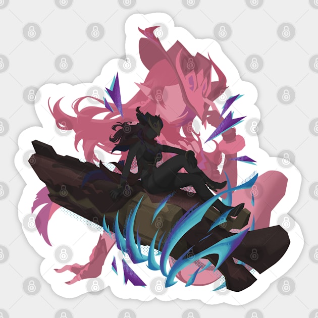 Chasca Genshin Impact - Genshin Impact - Sticker | TeePublic