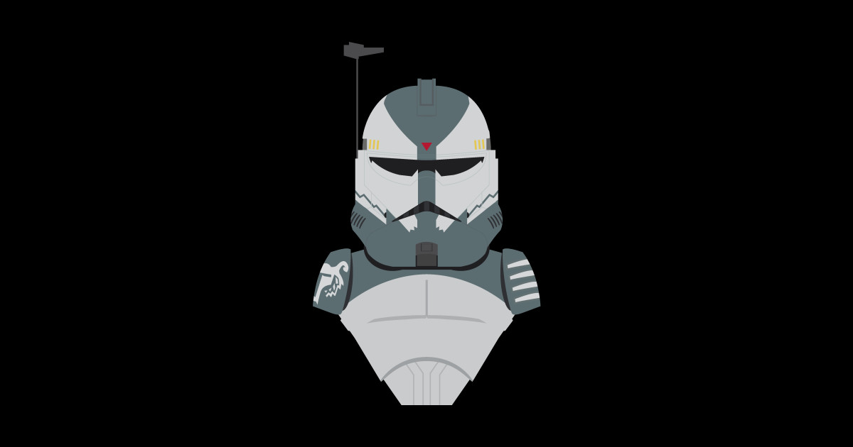 Commander Wolffe phase 2 sticker - Star Wars - Pin | TeePublic
