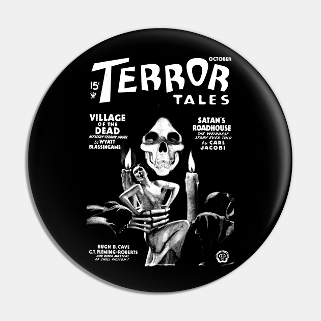 Terror Tales Vintage Horror Stories Magazine Cover - Horror - Pin ...