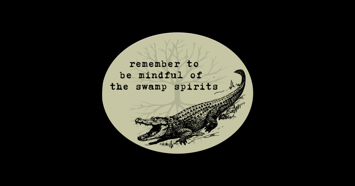Swamp Spirits - Swamp - Sticker | TeePublic