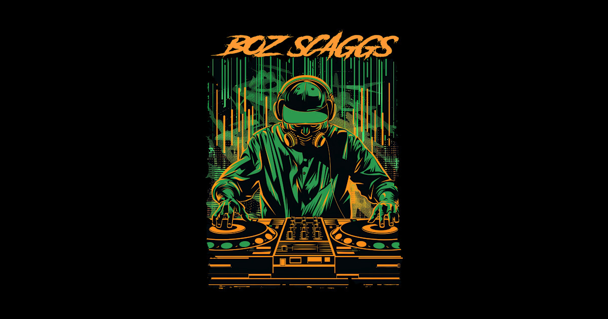 BOZ SCAGGS FAN ART - Boz Scaggs Fan Art - Sticker | TeePublic