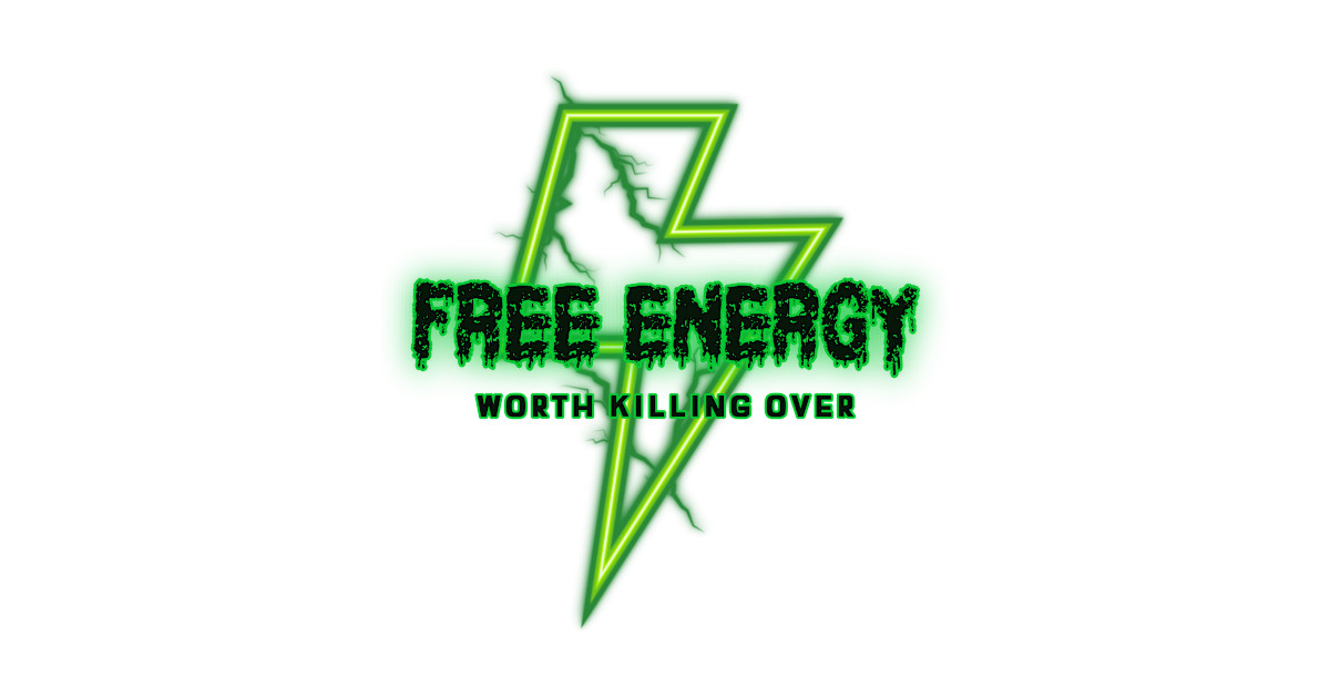 Free Energy - Electricity - T-Shirt | TeePublic