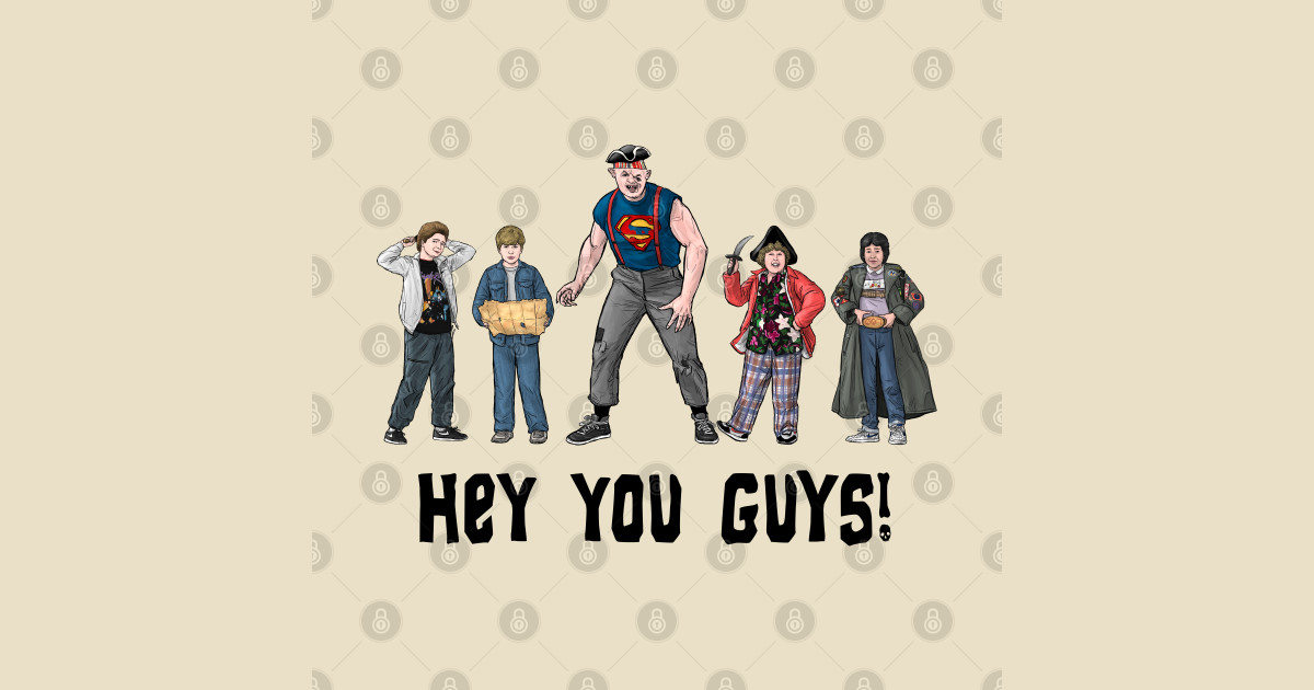 Hey You Guys! - The Goonies - T-Shirt | TeePublic