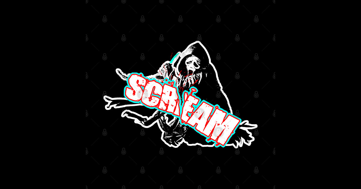 scream VI (Scream 6) scary horror movie graphic design by ironpalette ...