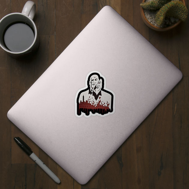 The Monster's Wall - Kingpin - Sticker | TeePublic