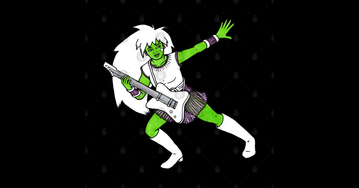 Dungeons and Dragons Rock 'n Roll Bard - Rockstar - Sticker | TeePublic