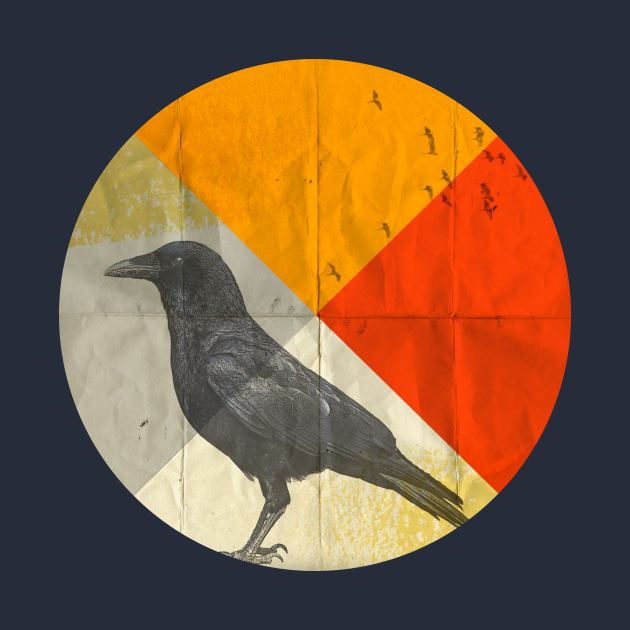 Raven Circle - Raven - T-Shirt | TeePublic