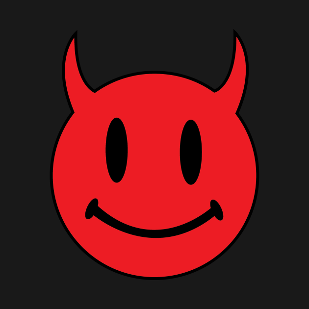 Happy Devil 2 - Devil - T-Shirt | TeePublic