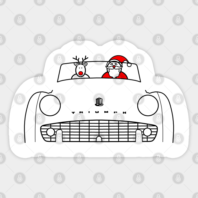 Triumph TR3 classic British sports car Christmas special edition ...