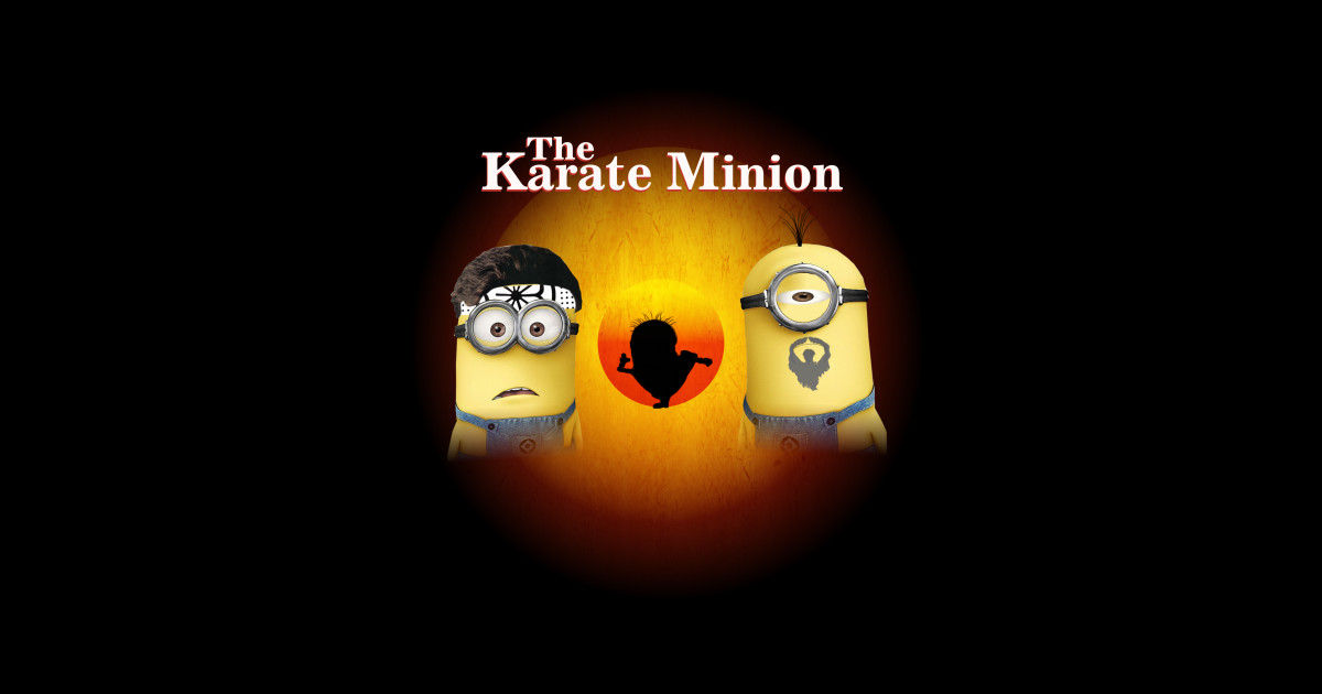 The Karate Minion - Parody - Sticker | TeePublic