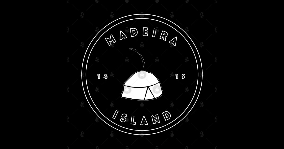 Madeira Island 1419 logo with the traditional folklore hat/carapuça in ...