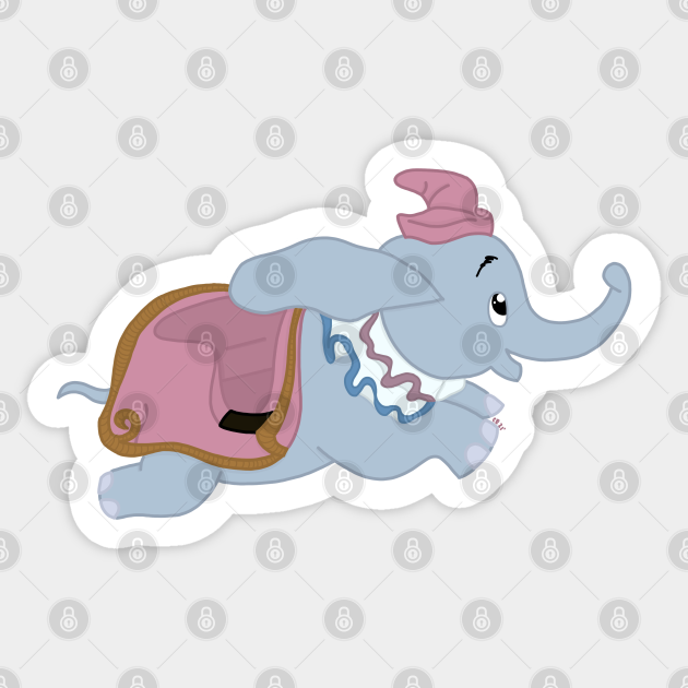 Dumbo Ride - Dumbo - Sticker | TeePublic