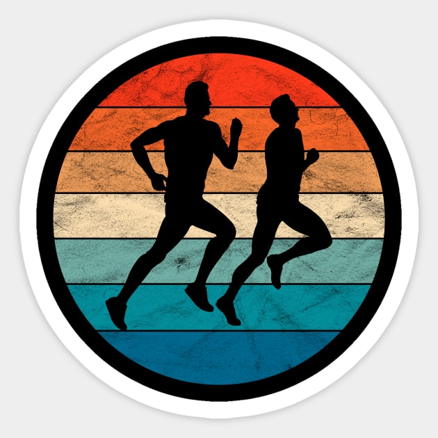 Athletes Running - Athletes Running - Sticker | TeePublic