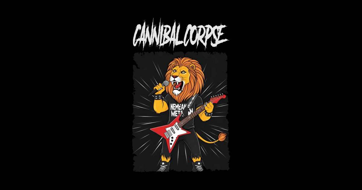 CANNIBAL CORPSE FAN ART - Cannibal Corpse Fan Art - Sticker | TeePublic