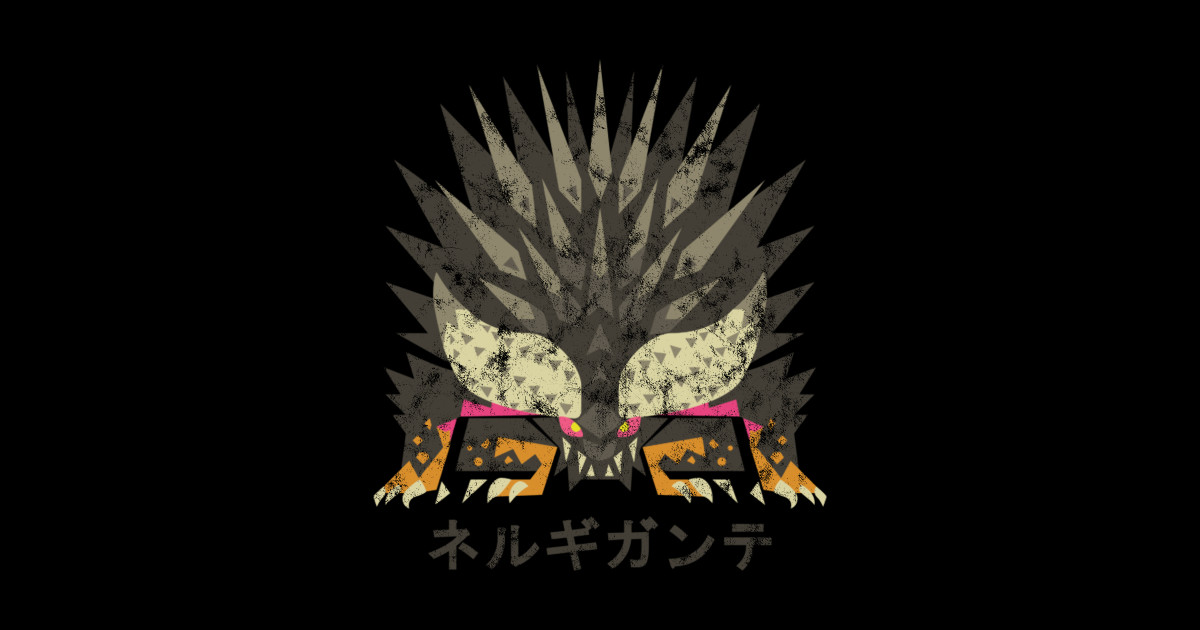 Monster Hunter World Nergigante Kanji Icon - Monster Hunter - Sticker ...