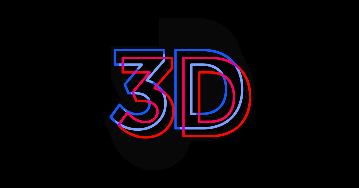 3D LOGO - Apparel Logo - Sticker | TeePublic