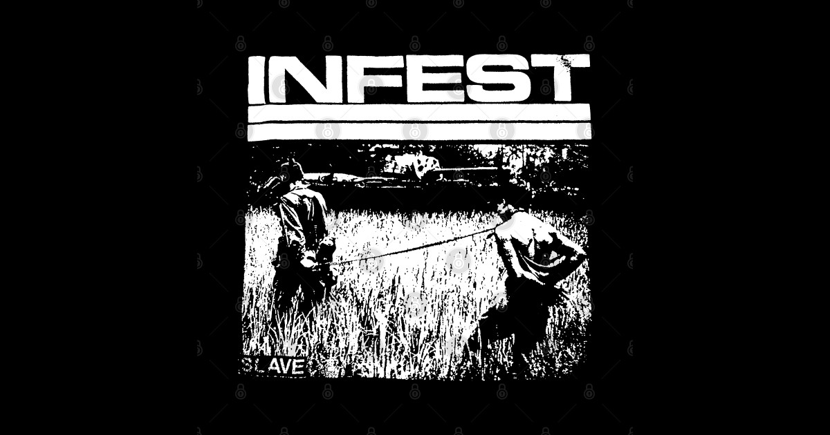 Infest band - Hardcore Punk - Sticker | TeePublic