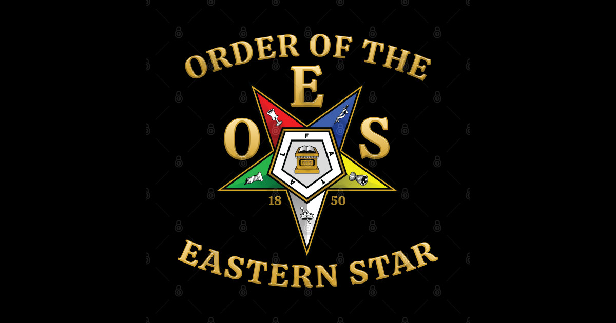 OES Emblem Order Of The Eastern Star - Eastern Star - Sticker | TeePublic