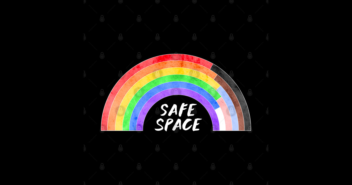 Safe Space BIPOC Pride Rainbow - Pride Rainbow - Sticker | TeePublic