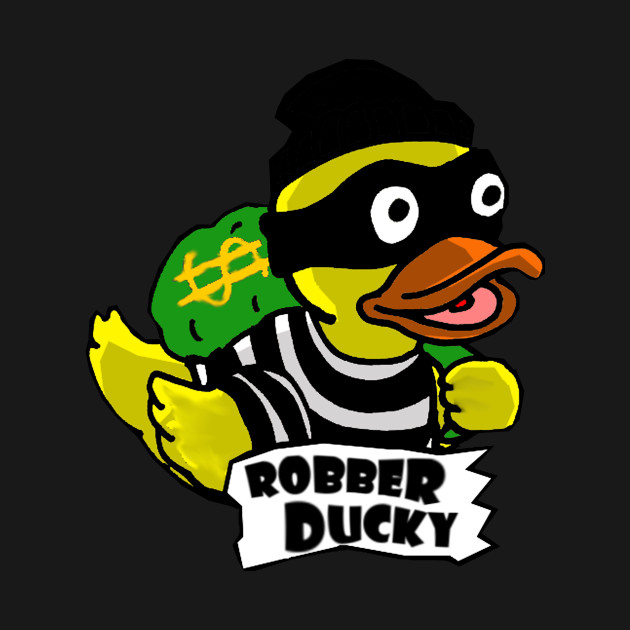 Robber ducky - Rubber Ducky - Hoodie | TeePublic