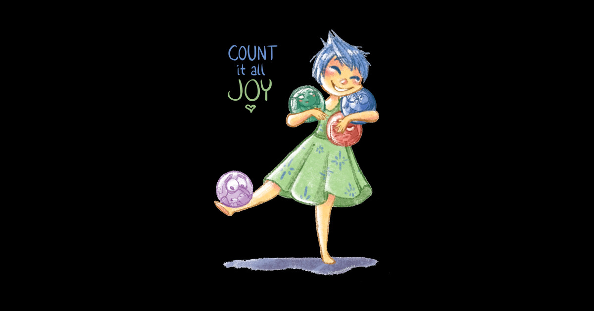 Inside Out - Count it All Joy - Inside Out - Sticker | TeePublic