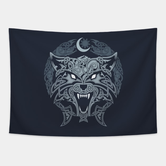 WOLVES OF RAGNAROK - Wolf - Tapestry | TeePublic