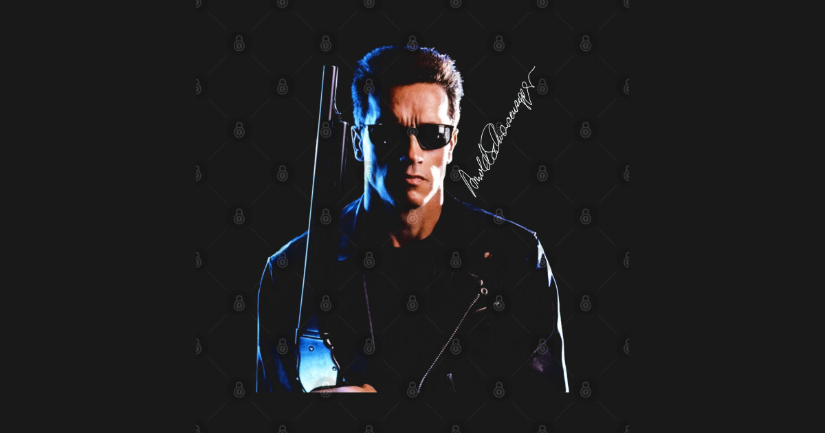 The Terminator - signed - Terminator - T-Shirt | TeePublic